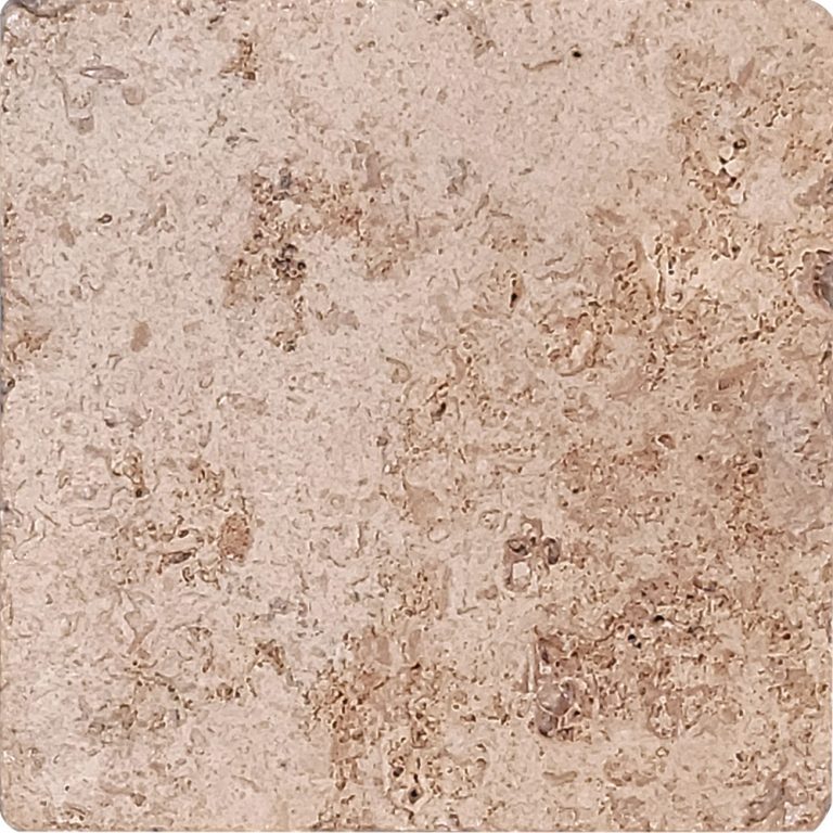 4" x 4" Mocha Travertine Tumbled - OWSI Old World Stone Imports ...
