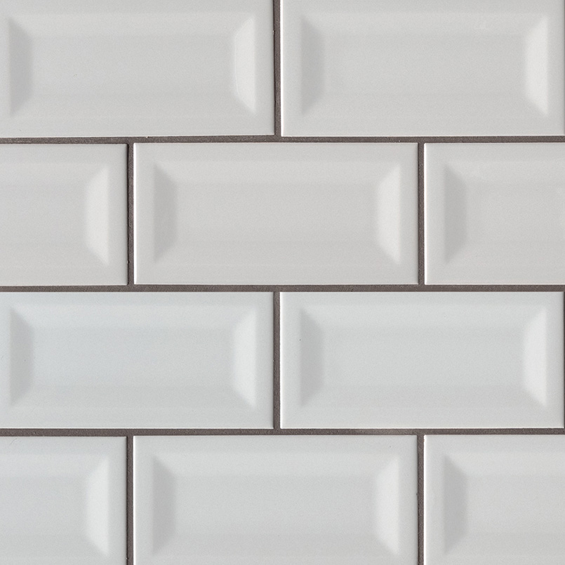 Gray Glossy 3x6 Inverted Beveled - OWSI Old World Stone Imports ...