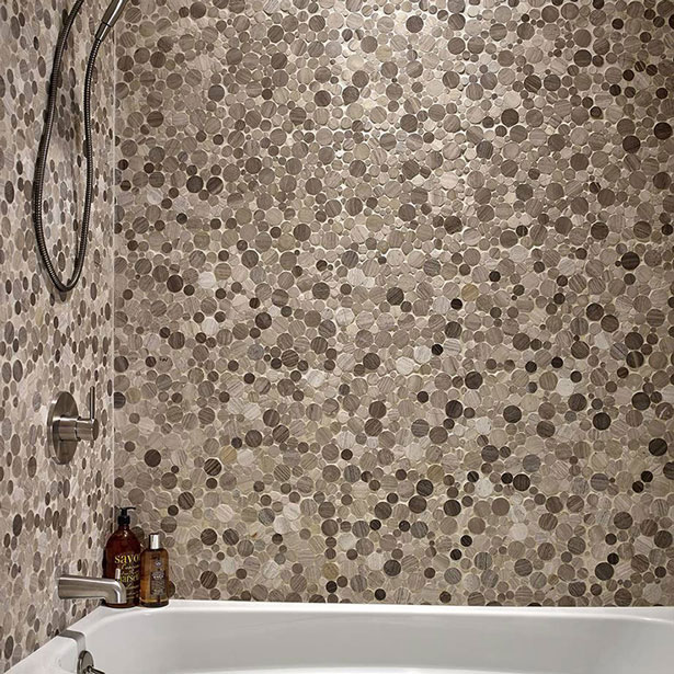 Serenity Stone Pebbles Mesh Backed - OWSI Old World Stone Imports ...