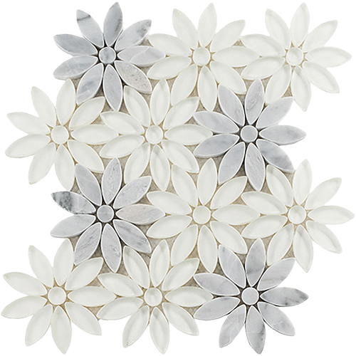 Bouquette Daisy Field – OWSI Old World Stone Imports Flooring and Design