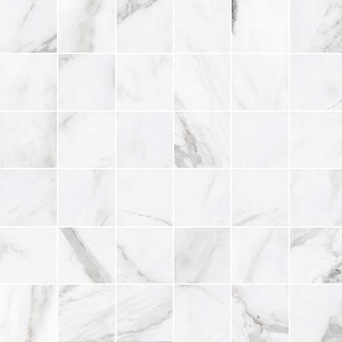 Statuary White Unpolished 13" x 13" Mosaic - OWSI Old World Stone ...