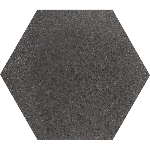 Basalt Honed 8" Hex - OWSI Old World Stone Imports Flooring and Design
