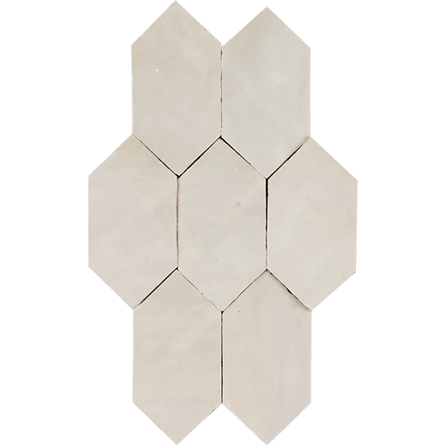Zellige Mosaic Dust Wheat Picket - OWSI Old World Stone Imports ...