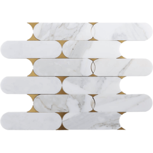 Alanis Calacatta Brass - OWSI Old World Stone Imports Flooring and Design