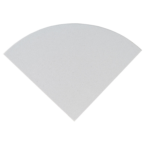 Engineered White Radius Corner Shelf - OWSI Old World Stone Imports ...