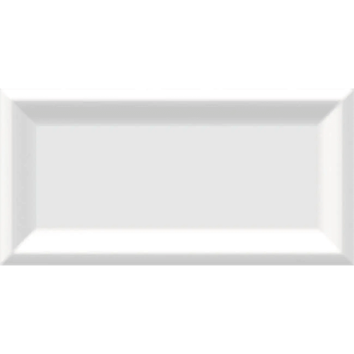 CC Textures Reverse Beveled Matte White Ice 3" x 6" - OWSI Old World ...