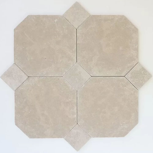 Limestone Octagon & Dot Kasbah - OWSI Old World Stone Imports Flooring ...