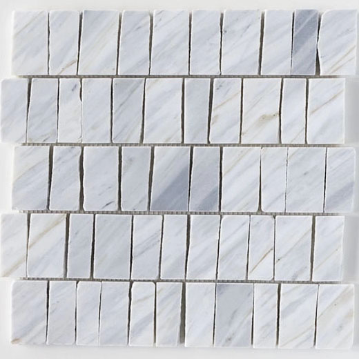 Zellige Mosaic Plateau Terrain Calacatta Azure Honed - OWSI Old World ...