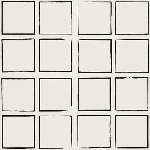 Rothko Deco Square Sketch 9" x 9" - OWSI Old World Stone Imports ...