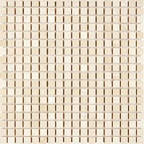 Crema Marfil Honed 5/8" x 5/8" Mosaic - OWSI Old World Stone Imports ...