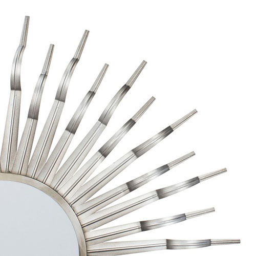 Naya Gunmetal Sunburst Mirror - OWSI Old World Stone Imports Flooring ...